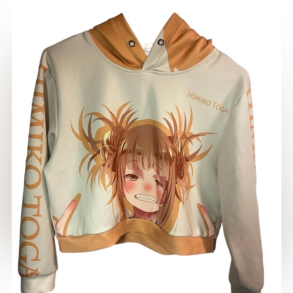 my hero academia | Tops | My Hero Academia Mha Himiko Toga Cropped Long ...
